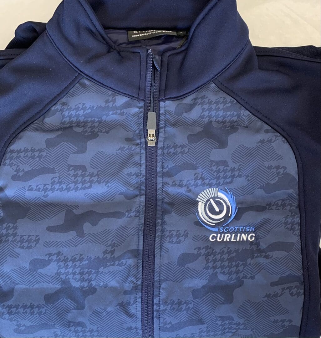 Mens Zip Down Jacket - Callander | British Curling Supplies